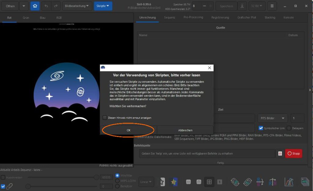 SIRIL Bedienungsanleitung – Astro-Fotobearbeitung Teil 2