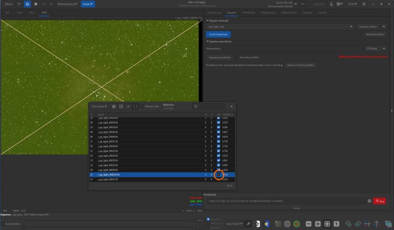 Einschätzung des Rauschens